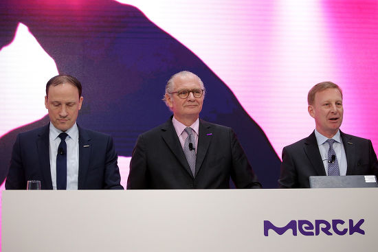 Merck Ceo Stefan Oschmann C Chief Editorial Stock Photo - Stock Image ...