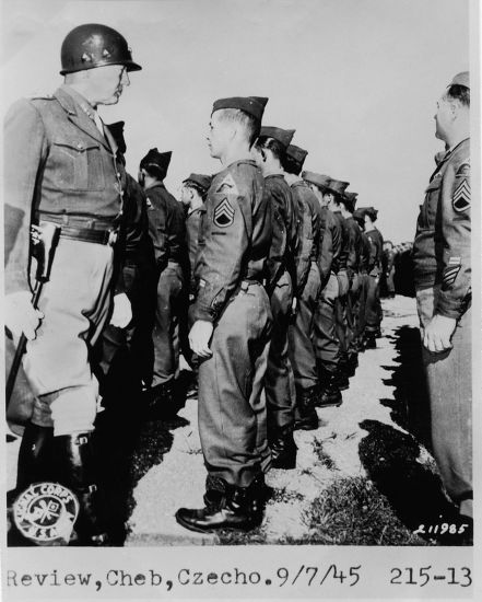 Us General George Patton Reviewing Troops Editorial Stock Photo - Stock ...
