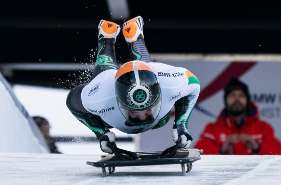 Brendan Doyle Ireland Competes Mens Skeleton Editorial Stock Photo ...