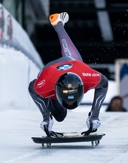 Martins Dukurs Latvia Competes Mens Skeleton Editorial Stock Photo ...