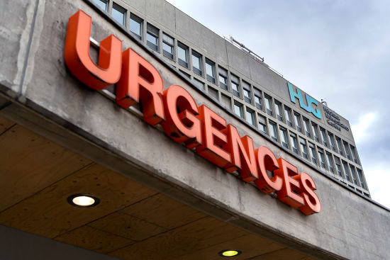 Logo Emergency University Hospitals Geneva Hug Editorial Stock Photo ...
