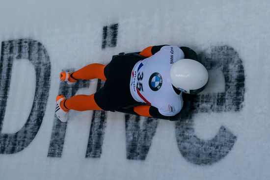 Bram Zeegers Netherlands Competes Mens Skeleton Editorial Stock Photo ...
