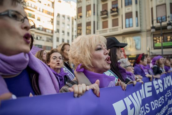 Protesters Shouting Slogans While Holding Banner Editorial Stock Photo ...