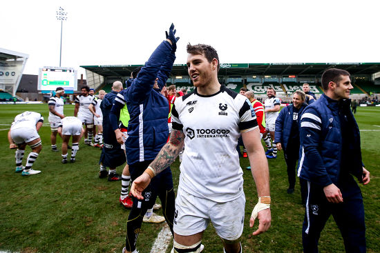 Jake Heenan Bristol Bears Celebrates Victory Editorial Stock Photo ...