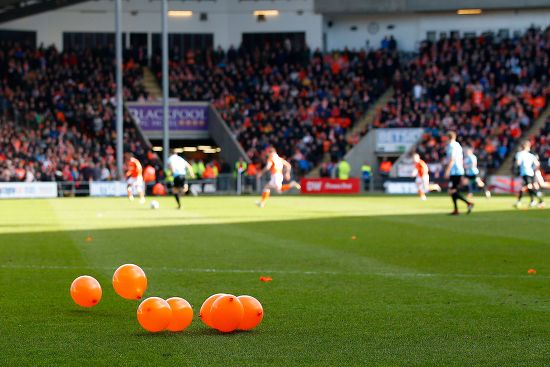 Orange Balloons On Pitch Editorial Stock Photo - Stock Image | Shutterstock