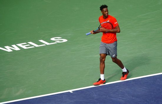 Gael Monfils France Smiles Editorial Stock Photo - Stock Image ...