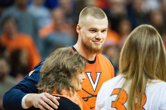 Virginia Cavaliers Center Jack Salt 33 Editorial Stock Photo - Stock ...