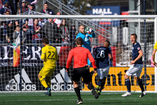 New England Revolution Goalkeeper Brad Knighton Editorial Stock Photo ...