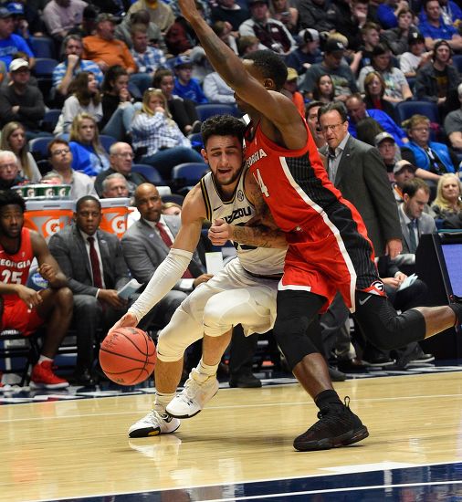 Georgia Bulldogs Guard Tyree Crump 4 Editorial Stock Photo - Stock ...
