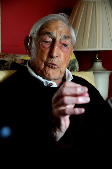 Capt Tony Mccrum Who 100 Years Editorial Stock Photo - Stock Image ...
