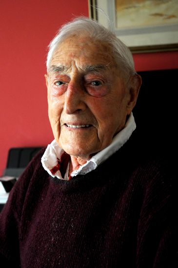 Capt Tony Mccrum Who 100 Years Editorial Stock Photo - Stock Image ...