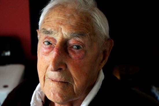 Capt Tony Mccrum Who 100 Years Editorial Stock Photo - Stock Image ...