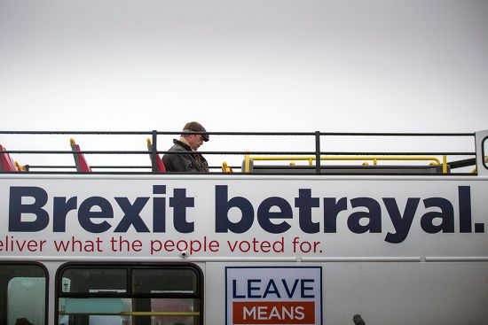 Nigel Farage Sits Alone On Top Editorial Stock Photo - Stock Image ...