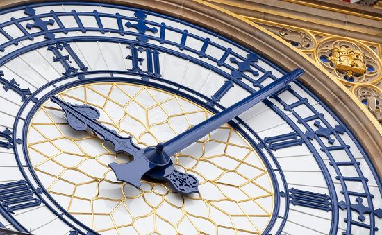 Elizabeth Tower Clock Face Revealed New Editorial Stock Photo - Stock ...