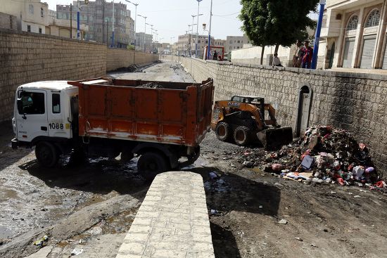 Mini Bulldozer Removes Trash Amid New Editorial Stock Photo - Stock ...
