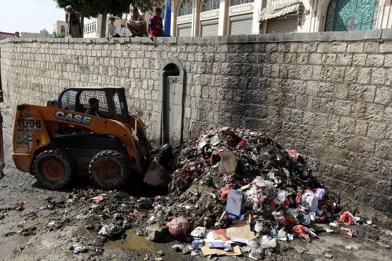 Mini Bulldozer Removes Trash Amid New Editorial Stock Photo - Stock ...