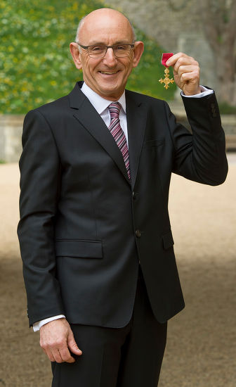 Roger Whiteside His Obe Medal Editorial Stock Photo - Stock Image ...