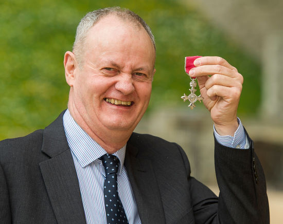 Frank Mullane His Mbe Medal Editorial Stock Photo - Stock Image ...