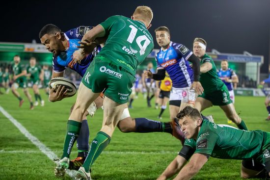 Connacht Vs Benetton Connachts Darragh Leader Editorial Stock Photo ...