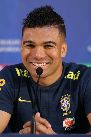 Brazilian National Soccer Team Player Casemiro Editorial Stock Photo ...