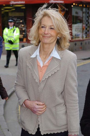 Sandra Howard Michael Howards Wife On Editorial Stock Photo - Stock ...