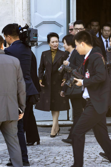 Chinas First Lady Peng Liyuan C Editorial Stock Photo - Stock Image ...