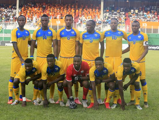 Rwanda National Soccer Team Pose During Editorial Stock Photo - Stock ...