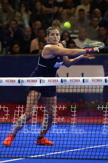 Spanish Paddle Tennis Players Alejandra Salazar Editorial Stock Photo ...
