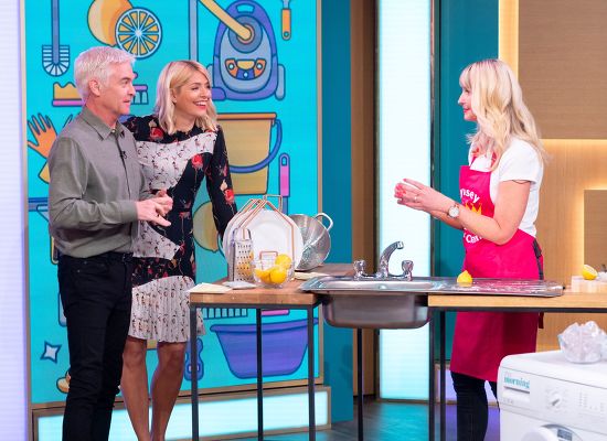Phillip Schofield Holly Willoughby Lynsey Crombie Editorial Stock Photo ...