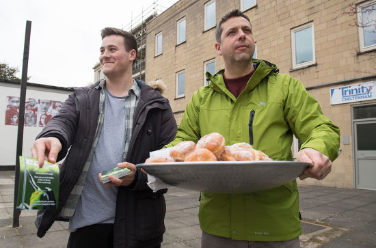 Trinity Cheltenham Church Group Who Leafleting Editorial Stock Photo ...
