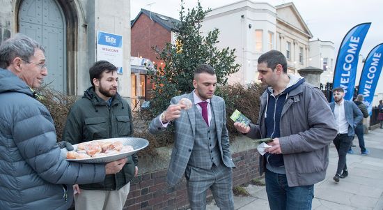 Trinity Cheltenham Church Group Who Leafleting Editorial Stock Photo ...