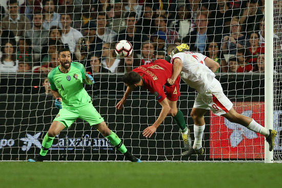 Portugals Rui Patricio L Ruben Dias Editorial Stock Photo - Stock Image ...