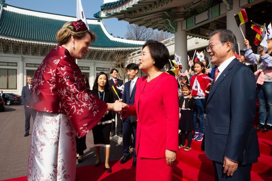 King Philippe Queen Mathilde Moon Jaein Editorial Stock Photo - Stock ...