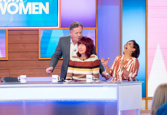 Piers Morgan Janet Streetporter Saira Khan Editorial Stock Photo ...