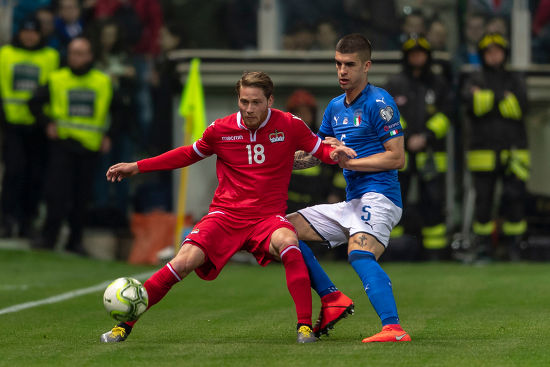 Nicolas Hasler Liechtenstein Gianluca Mancini Italy Editorial Stock ...