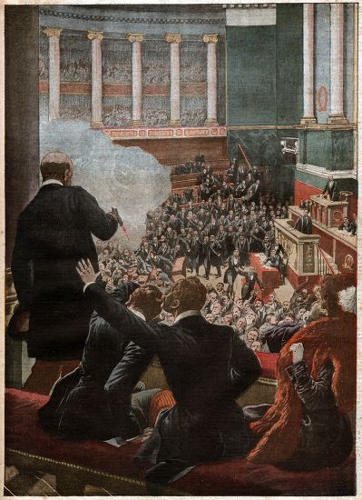 History France Assassination Attempt Against Aristide Editorial Stock ...