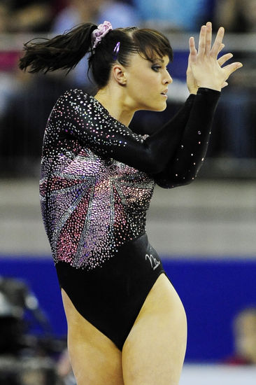 Gymnast Rebecca Wing Great Britain Competing Editorial Stock Photo ...