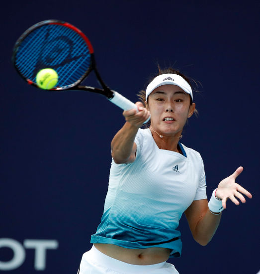Wang Qiang China Action Against Simona Editorial Stock Photo - Stock ...