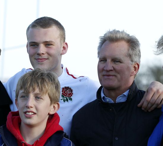 Louis Lynagh England Meets His Father Editorial Stock Photo - Stock ...