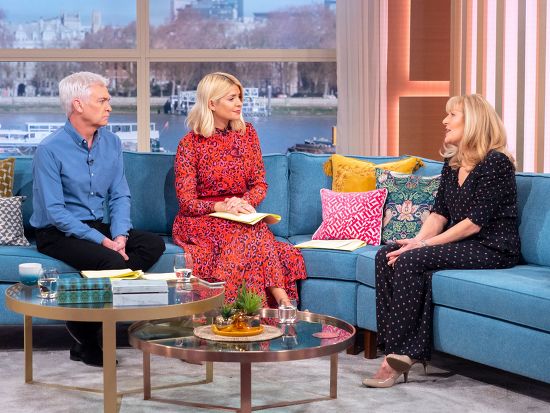Phillip Schofield Holly Willoughby Cathy Shipton Editorial Stock Photo ...
