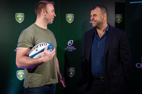 Michael Cheika Steven Ferris Speaking Ahead Editorial Stock Photo ...