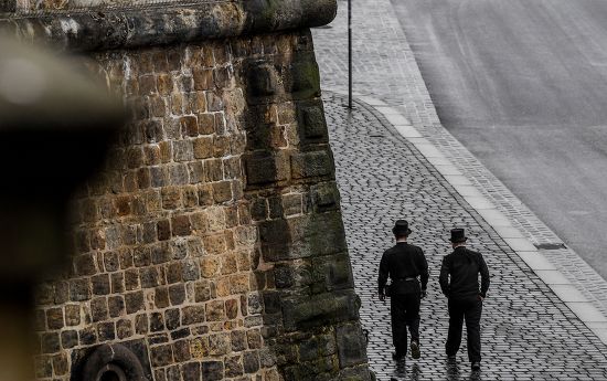 Two Chimney Sweeps Walks Central Dresden Editorial Stock Photo - Stock ...