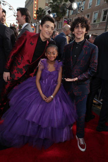 Asher Angel Faithe Herman Jack Dylan Editorial Stock Photo - Stock ...