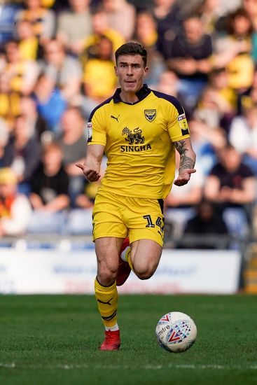 Josh Ruffels Oxford United Beckons His Editorial Stock Photo - Stock ...
