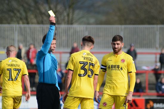 Ryan Rydel 35 Receives Yellow Card Editorial Stock Photo - Stock Image ...