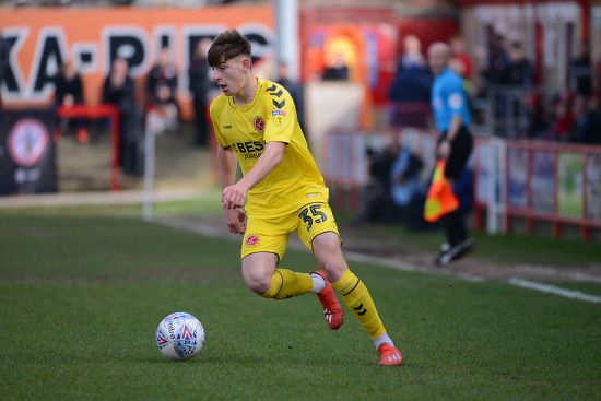 Fleetwood Town Forward Ryan Rydel 35 Editorial Stock Photo - Stock ...