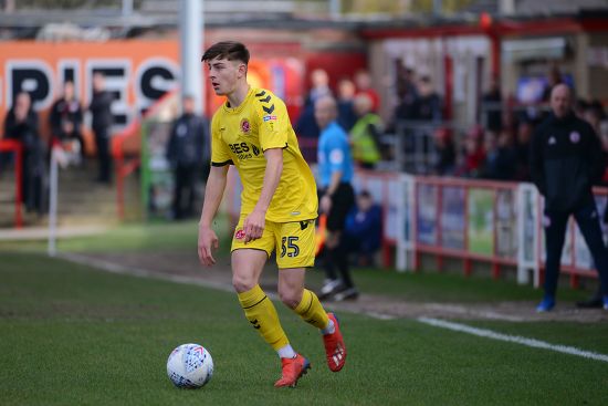 Fleetwood Town Forward Ryan Rydel 35 Editorial Stock Photo - Stock ...