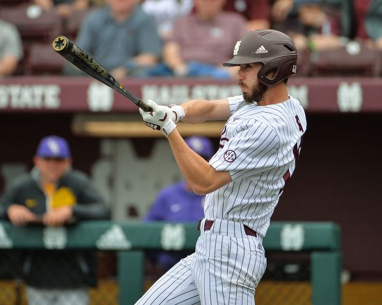 Mississippi State Infielder Josh Hatcher 10 Editorial Stock Photo ...