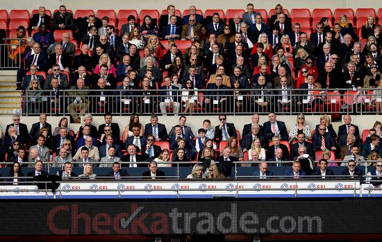General View Royal Box Wembley Editorial Stock Photo - Stock Image ...