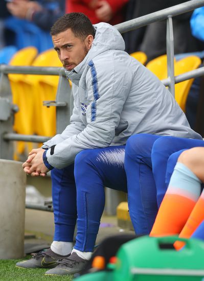 Eden Hazard Chelsea On Substitutes Bench Editorial Stock Photo - Stock ...